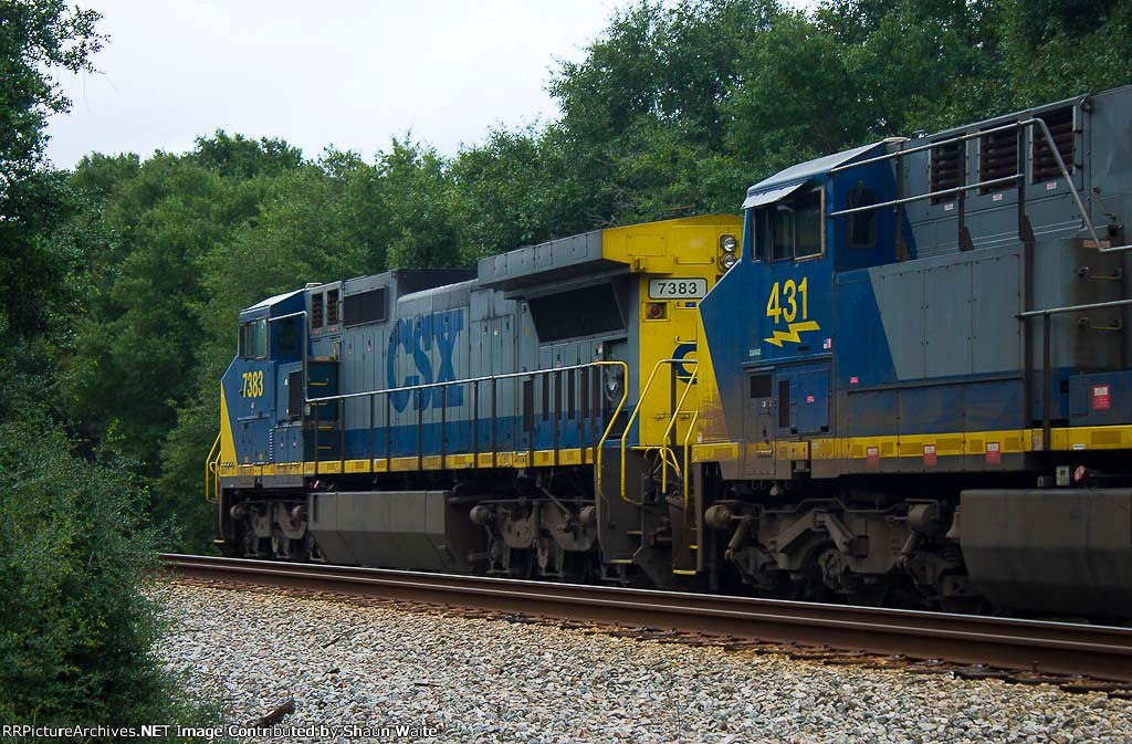 CSX 431 + 7383